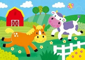 GALT 4 Puzzle v krabici - Zvířatka / od 3 let