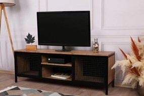 TV stolek Zeno 150 cm borovice/černý