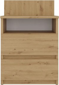 FALCO Noční stolek Malvína M1 dub artisan