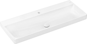 Hansgrohe Xelu Q - Umyvadlo 120x48 cm, bez přepadu, s otvorem pro baterii, SmartClean, bílá 61109450