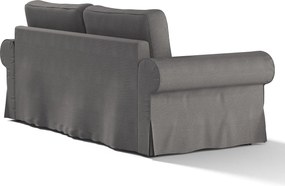 Potah na pohovku IKEA Backabro,  3-místná, rozkládací barva šedá látka pletený vzor