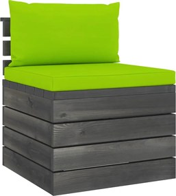 vidaXL 6dílná zahradní sedací souprava z palet + podušky borové dřevo [3061910] Barva: Béžová
