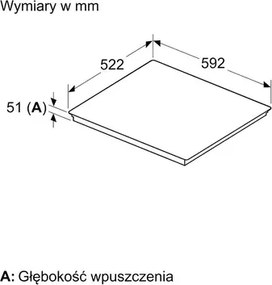 Serie 6 PVS61RHB1E černá / Indukční varná deska / 4 zóny / Home Connec