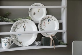Bílý dezertní porcelánový talíř s vánočním motivem ø 19 cm Hammershøi Christmas – Kähler Design