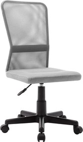 vidaXL Kancelářská židle 44 x 52 x 100 cm síťovina textil [289515] Barva: Šedá