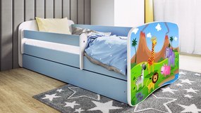 Dětská postel Babydreams safari modrá