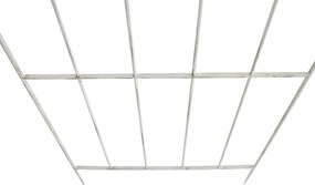 Sada 2 ks opěrná mříž pro rostliny Paula – antik bílá