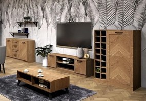 Casarredo - Komfort nábytek Obývací sestava MIRI dub rustikální