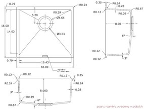 Granitový dřez Sinks FRAME 457 Sahara