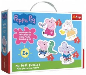 Trefl Puzzle pro nejmenší Prasátko Peppa/Peppa Pig 18 dílků