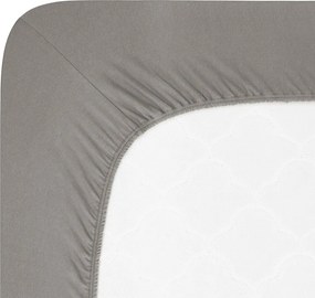 4Home jersey prostěradlo Lycra antracit, 120 x 200 cm