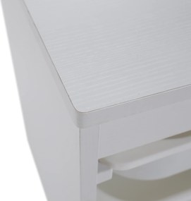 Organizér s úložnými boxy, bílá, TRIMAL