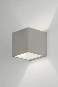 Nástěnné designové betonové svítidlo do koupelny Marano Beton