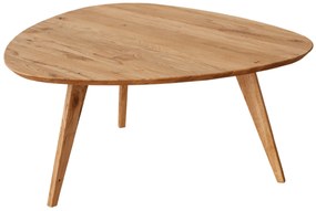 Dubový konferenční stolek KATMANDU Orbetello 95 x 96 cm