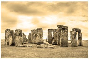 Obraz na plátně - Stonehenge... 106FA (60x40 cm)