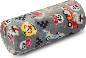 Bellatex Válec Micro - dětský motiv Červená 15x35 cm