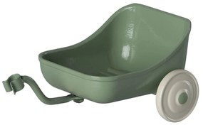 Maileg Závěsný vozík za tříkolku Maileg – Green, zelená barva, kov