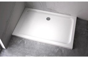 BPS-koupelny Obdélníková akrylátová sprchová vanička HYD-OSV-ST03C 120x80 bílá