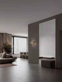 Designové nastěnné svítidlo Amica Zlatá