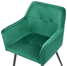 Set 2 ks jídelních židlí Jasminka (zelená). 1080532