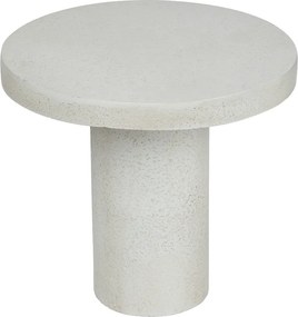 PIECES Odkládací stolek 50 cm - bílá