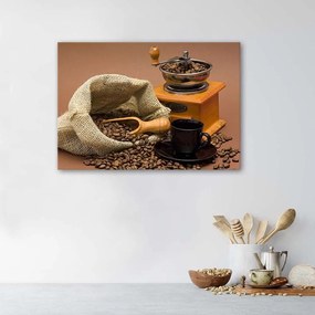 Obraz na plátně Zrnková káva - 100x70 cm