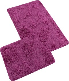 Bellatex BANYSILVER sada - bez výkroje Fialová 60x100 cm 60x50 cm (SADA)