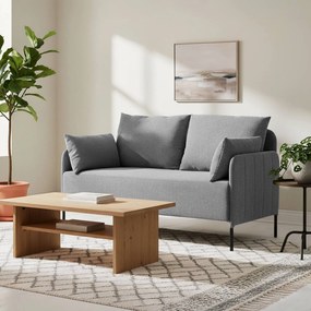 Ziden Couch 2 Sitzer látka – světle šedá