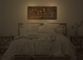 Li-Go "Louka" světelný obraz 230V 90x40 cm provedení povrchu: dub světlý