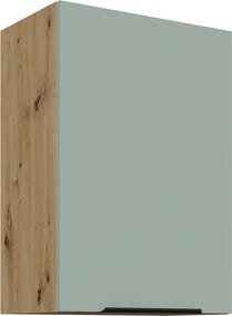 ARIA st | horní skříňka 50 G-72 1F policová | 50 cm | ANTI FINGERPRINT povrch | artisan/aquamarine