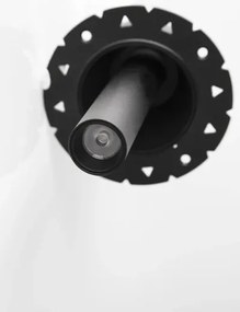 Designové stropní svítidlo Ovo černé