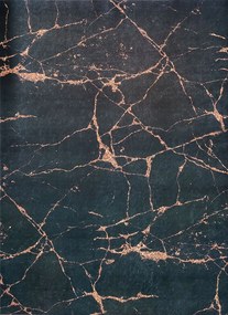 BE Koberec Porte 2007 BLACK GOLD - černé zlato obdélníkového tvaru Rozměr: 50x80 cm