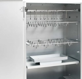 Grilovací trouba / udírna s generátorem kouře pozinkovaná ocel 3200765