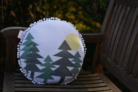 Vigvam design Teepee Mountain Forest - ČTVERCOVÉ BEZ DOPLŇKŮ