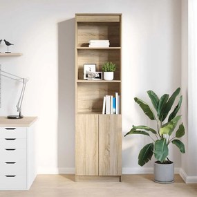 Vysoká deska Sonoma Dub 50x35x180 cm Dřevěná konstrukce 3328464