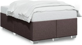 Rám postele bez matrací tmavě šedá 120x190 cm textil 3284460