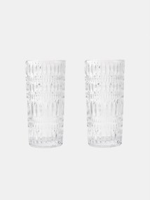 Sinsay - Sklenice s reliéfním vzorem 2 pack - clear