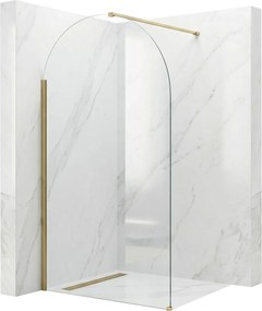 Rea, Sprchová zástěna Rea Heaven Brush Gold 120, REA-K6682