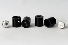 Regnis DEX, topné těleso 430x990mm se středovým připojením 50mm, 463W, černá matná, DEX100/40/D5/BLACK