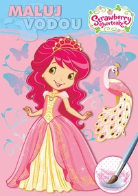 AKIM Maluj vodou podle barevných teček Jahůdka (Strawberry Shortcake) A5 706069