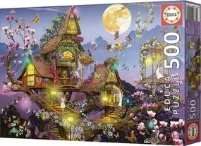EDUCA Puzzle Vílí dům / 500 dílků / od 11 let