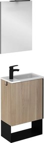 Riva Indus Koupelnový set, 46 cm, dřevotříska, bříza