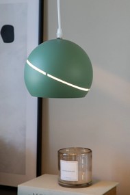 Závěsná lampa Wei, zelená