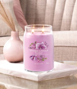 Yankee Candle – Signature svíčka Wild Orchid (Divoká orchidej) Velikost: střední 368 g