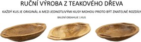 Dekorativní odkládací miska Wan z masivu