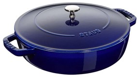 Staub Chistera kastrol s poklicí 28 cm/3,7 l tmavě modrá, 12612891