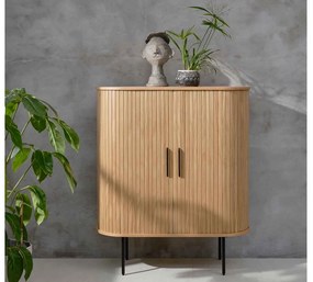 Designová skříňka Vasiliy 118 cm přírodní dub