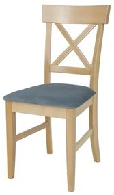 Drewmax Jídelní židle KT393 masiv dub třešeň Atos 124