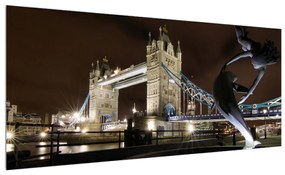 Obraz Londýna - Tower Bridge (100x40 cm)