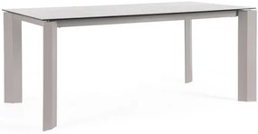 BIZZOTTO Zahradní jídelní stůl OTAVIO 180x95 cm šedá